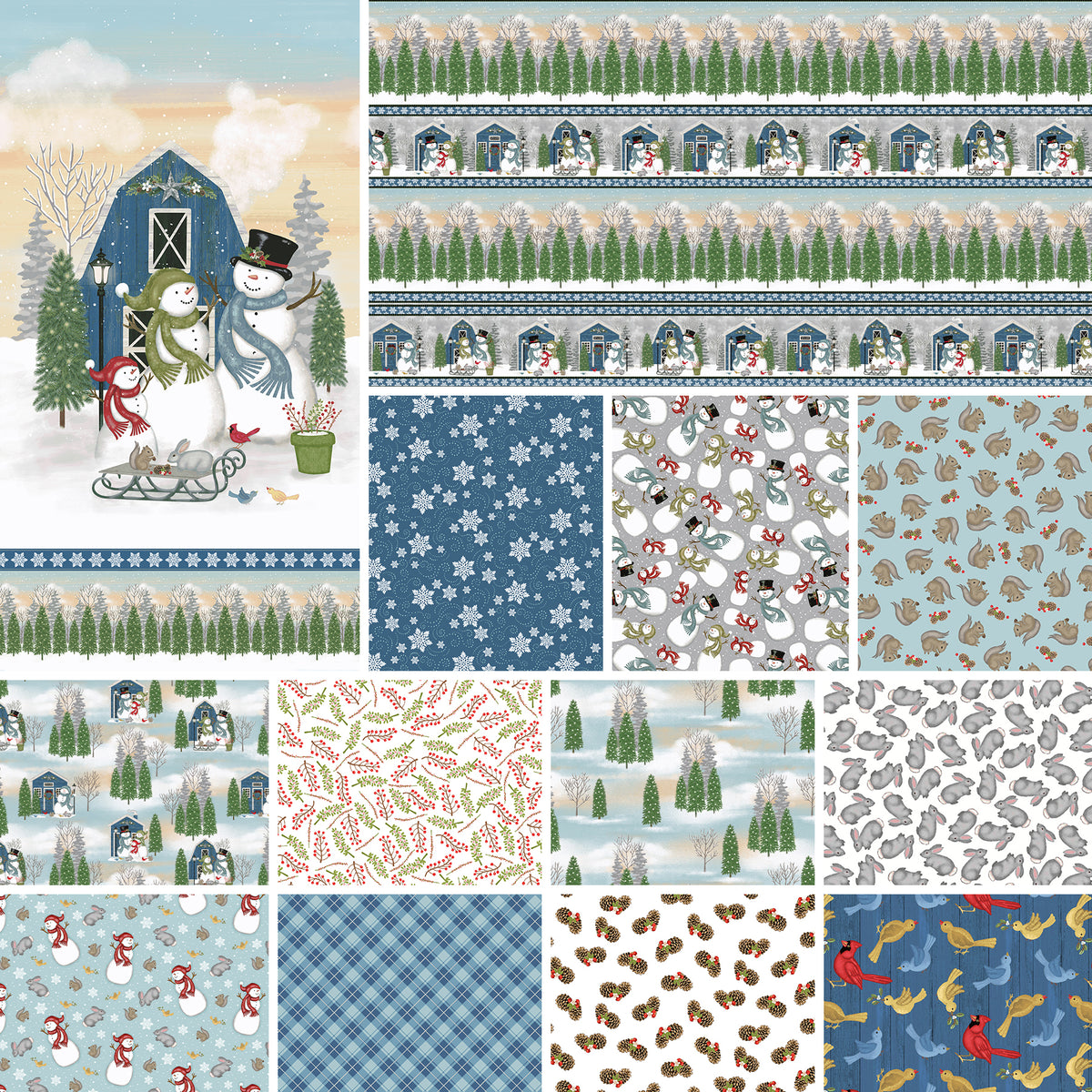 Snowman's Dream - Studio E – Addicted to Fabric